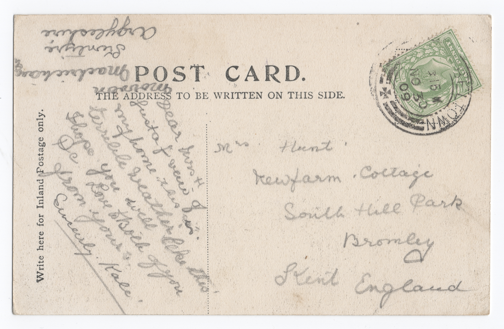 a postcard – KDD & Co